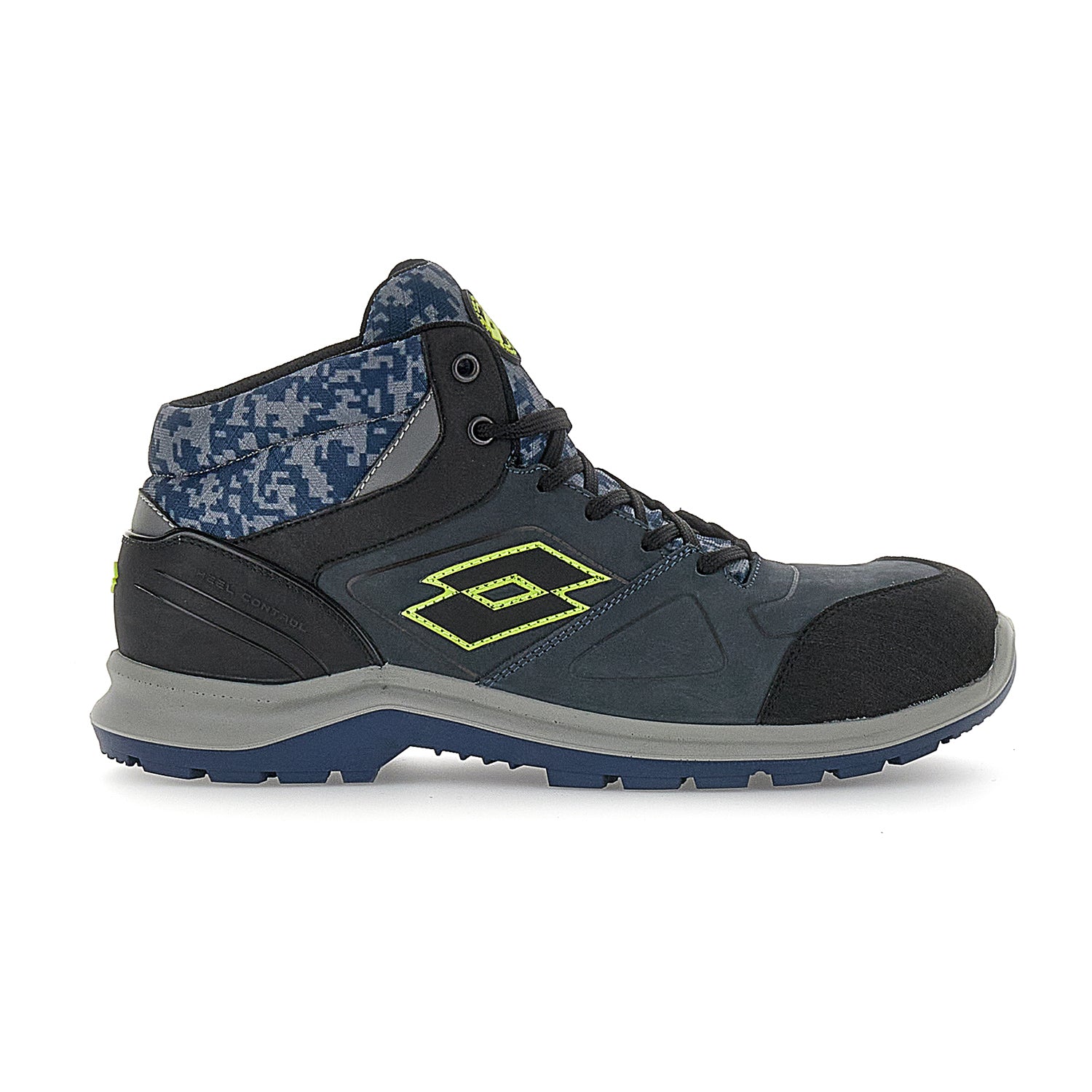 Hit 200 Mid S3 Safety Mid Shoes Dark Blue - Lotto Sport