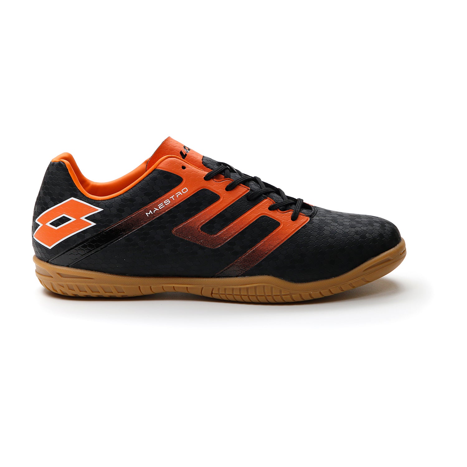 Maestro 700 Indoor Futsal Shoes Black - Lotto Sport