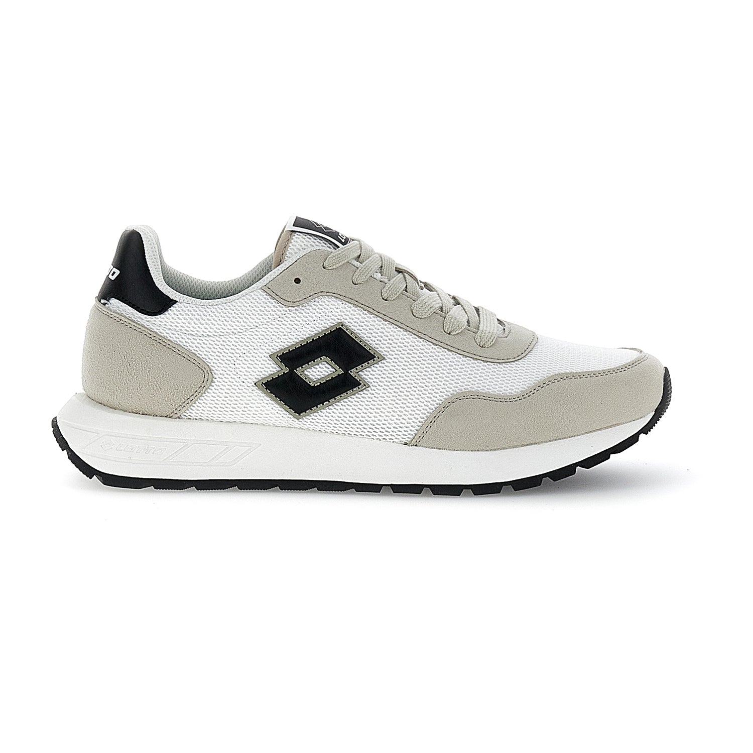 Trainer 2000 Shoes White - Lotto Sport