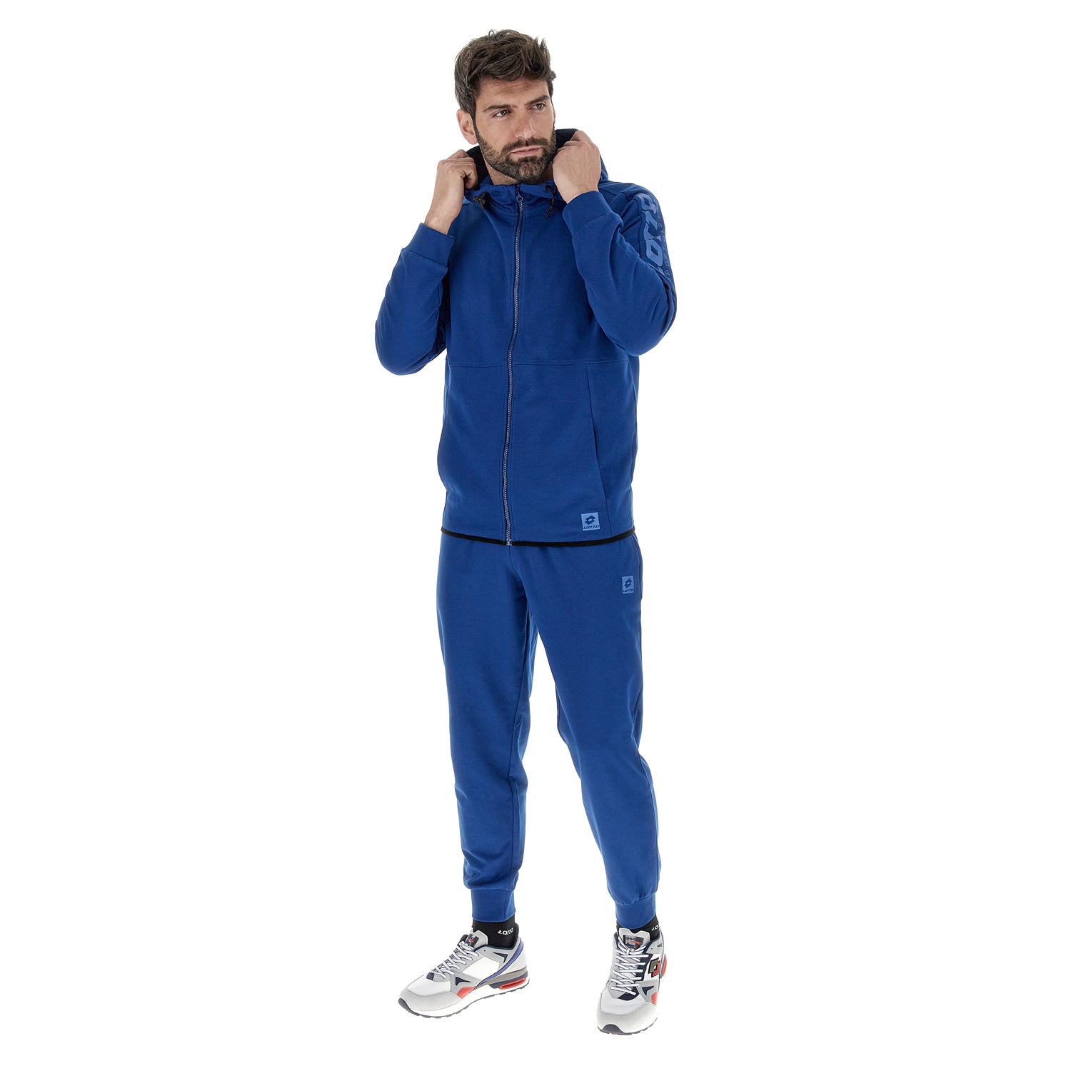 Leisure Diamond Tracksuit Blue - Lotto Sport