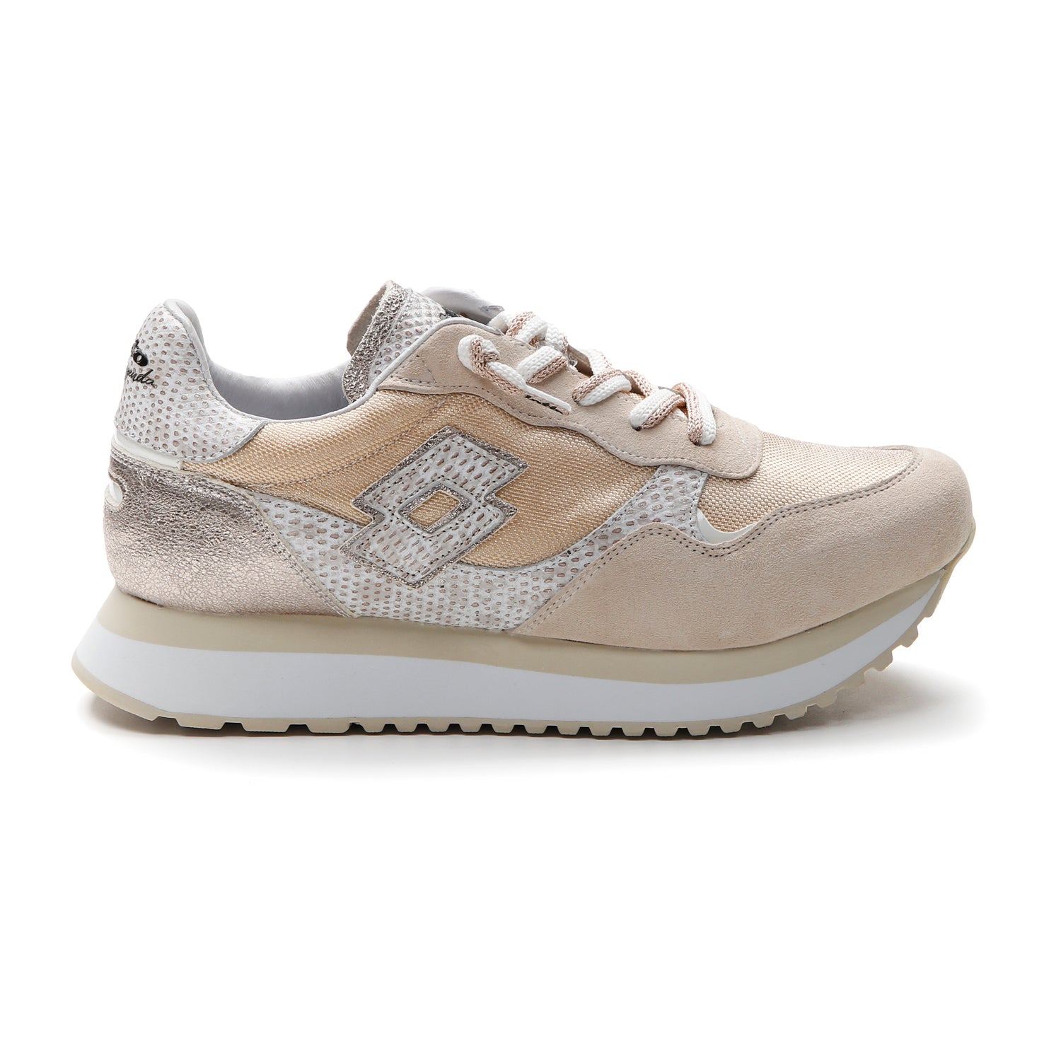 Scarpe Wedge Ii Shiny W Beige - Lotto Sport
