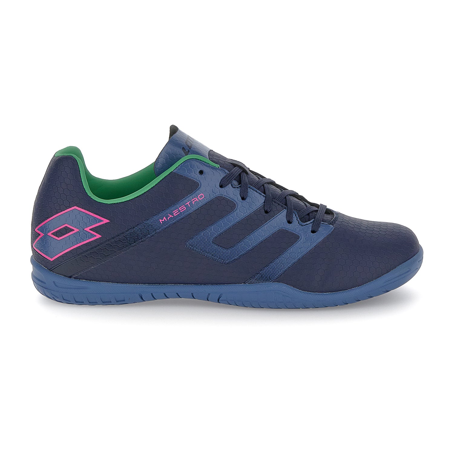 Maestro 700 Indoor Futsal Shoes Dark Blue - Lotto Sport