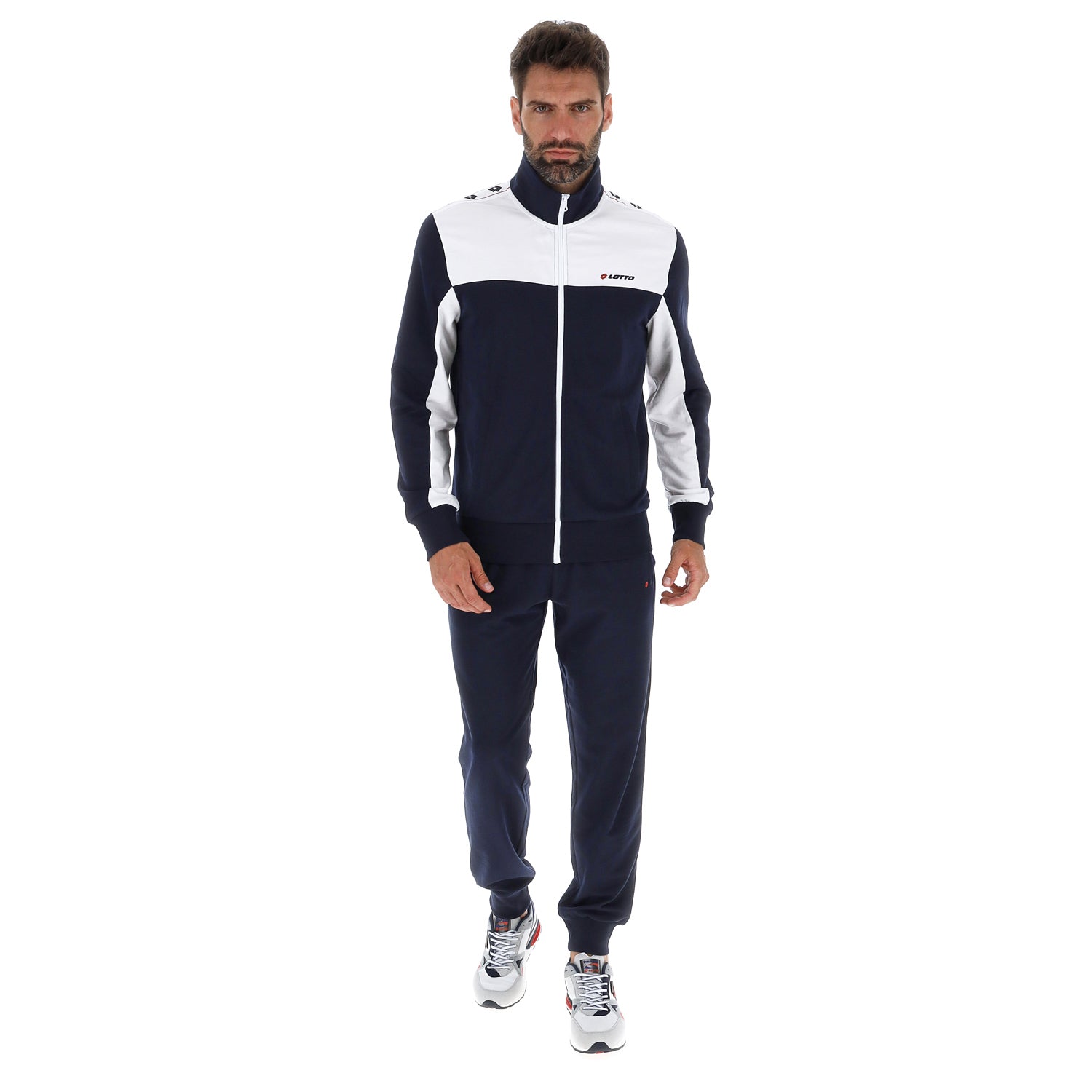 Leisure Olimpia Tracksuit Dark Blue - Lotto Sport