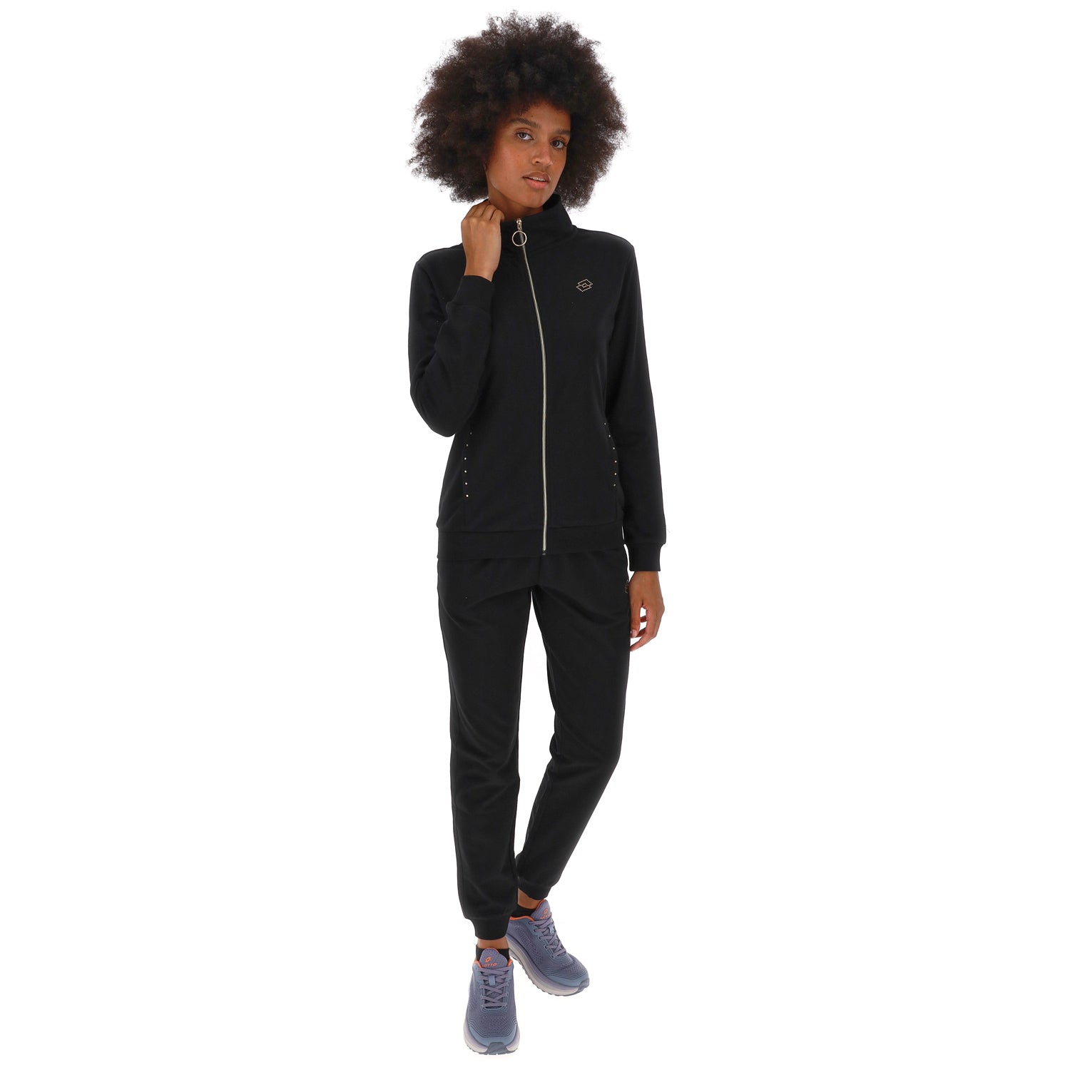Leisure Morena Tracksuit Black - Lotto Sport
