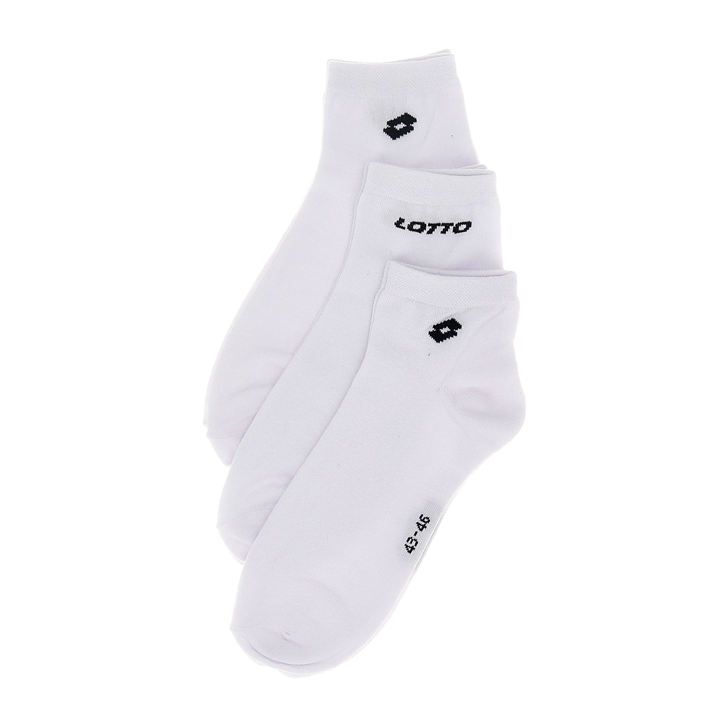 Sport Socks White L55046-07R - Lotto Sport